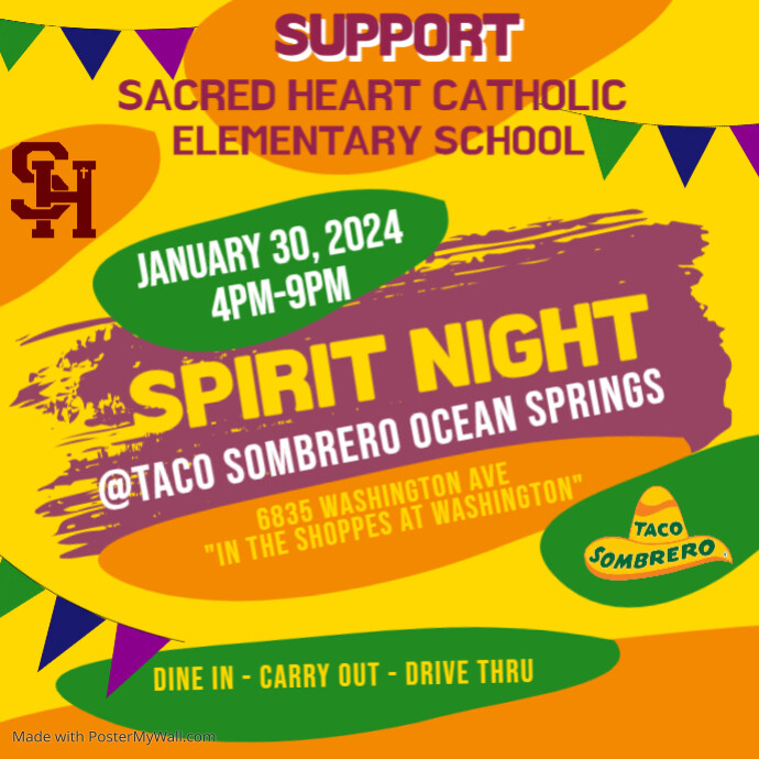 SPIRIT WEEK INSTAGRAM AD ONLINE EDITABLE TEMP | PosterMyWall