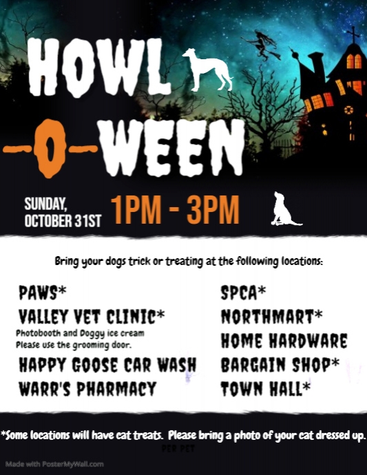 Copy of Copy of Halloween Dogs Party Flyer Template | PosterMyWall