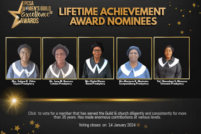 Copy of EPCSA WG Excellence Awards - Lifetime Achivement Award ...