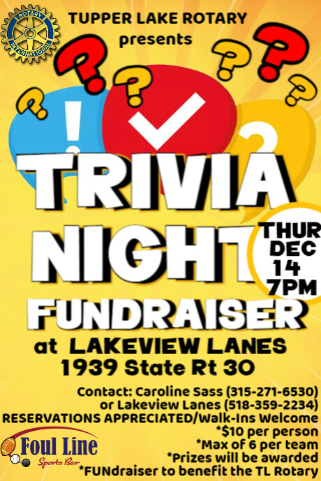 Trivia Night Poster | PosterMyWall