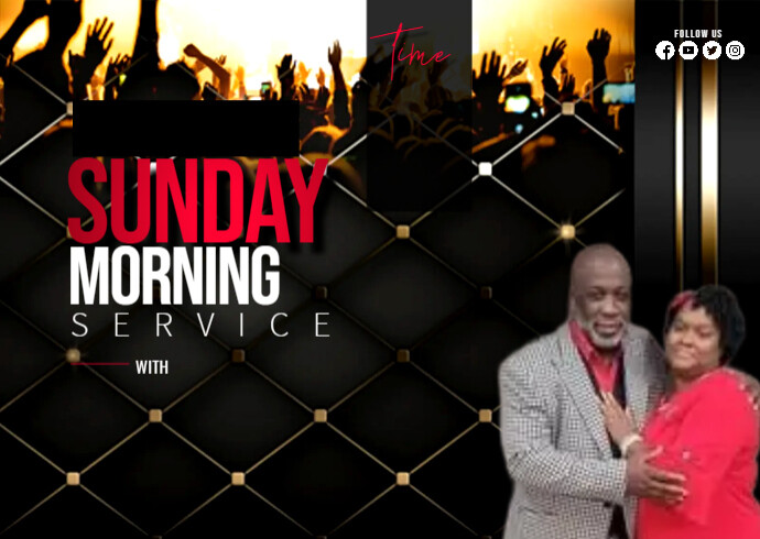 Church Monday Service Ad | PosterMyWall