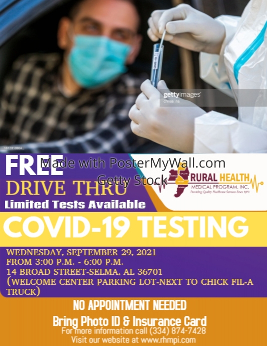 Copy of Copy of covid-19. coronavirus testing, health | PosterMyWall