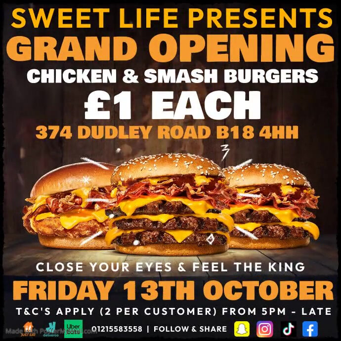 National Burger Day Post Template | PosterMyWall