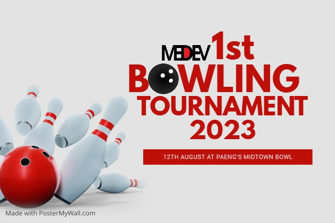 Bowling Digital Display Template | PosterMyWall