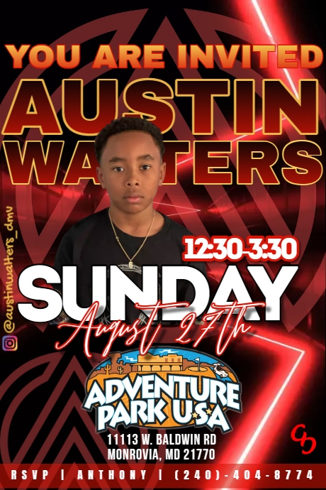 Copy of AUSTIN PARTY | PosterMyWall