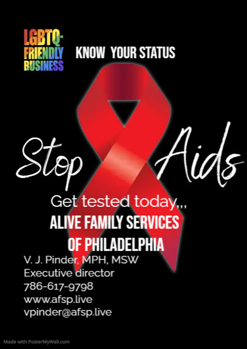 stop aids flyer | PosterMyWall