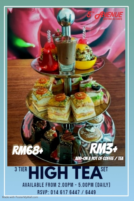 Copy of High Tea Poster | PosterMyWall