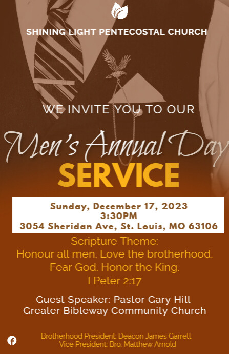 Men's day flyer | PosterMyWall