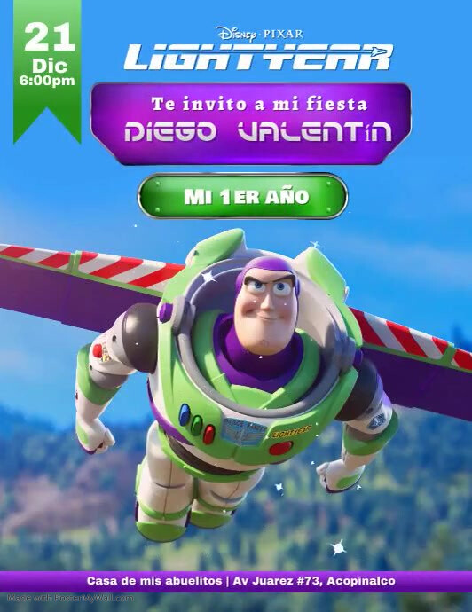 Copy of Buzz Lightyear | PosterMyWall