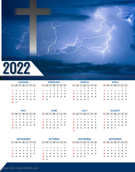 Copy of 2022 Calendar | PosterMyWall
