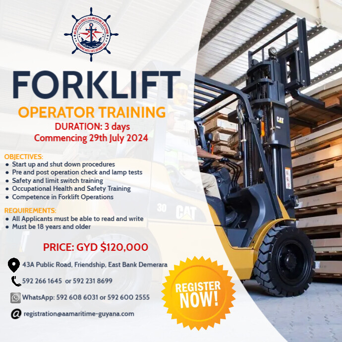 we are hiring forklift drivers advertising in | PosterMyWall