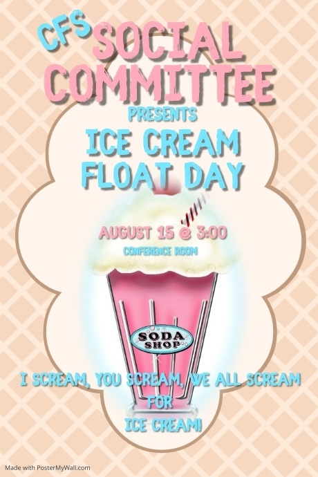 Copy of Vintage Ice Cream Social Poster | PosterMyWall