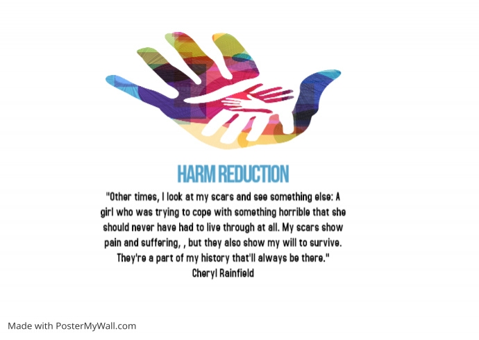 Harm Reduction | PosterMyWall