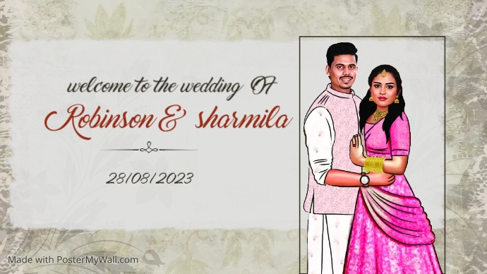 WEDDING INVITATION | PosterMyWall