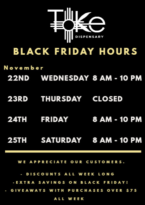 Holiday Hours Template (1) | PosterMyWall