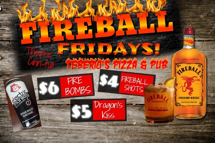 Copy of Copy of FIREBALL FRIDAYS | PosterMyWall