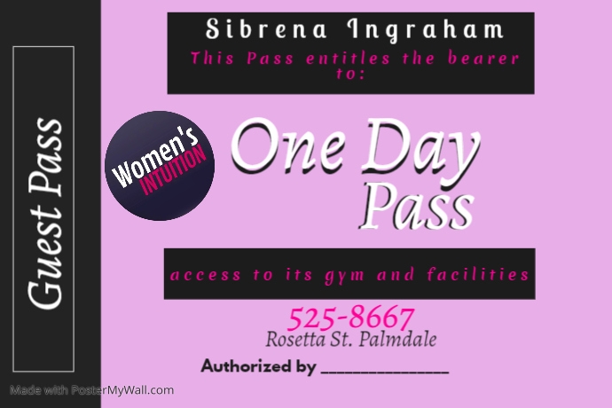 Copy of vip pass access template design yellow and gr | PosterMyWall