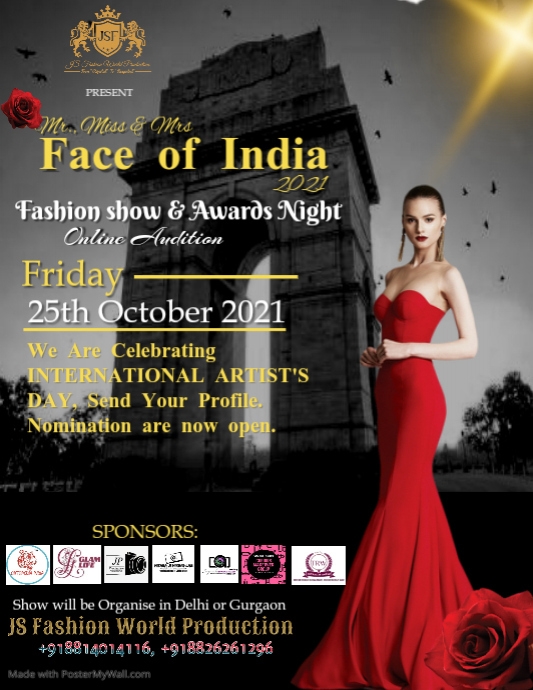 JS FASHION WORLD PRODUCTIONj | PosterMyWall