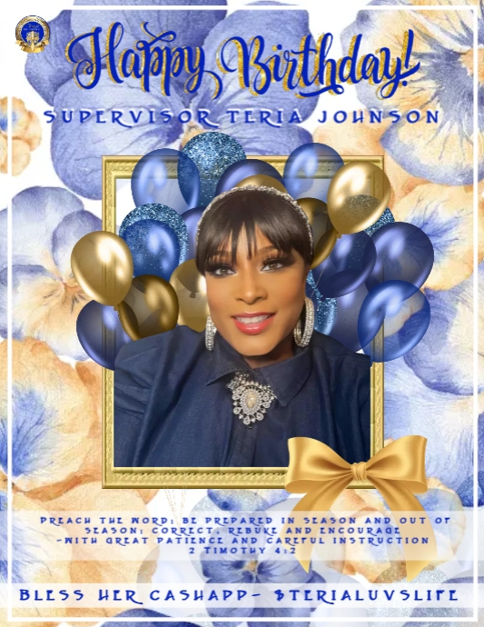 hbd teria (1) | PosterMyWall