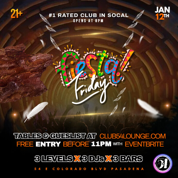FIESTA FRIDAY 1/19 | PosterMyWall