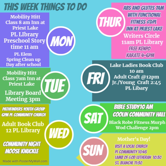 Schedules Flyer Template | PosterMyWall