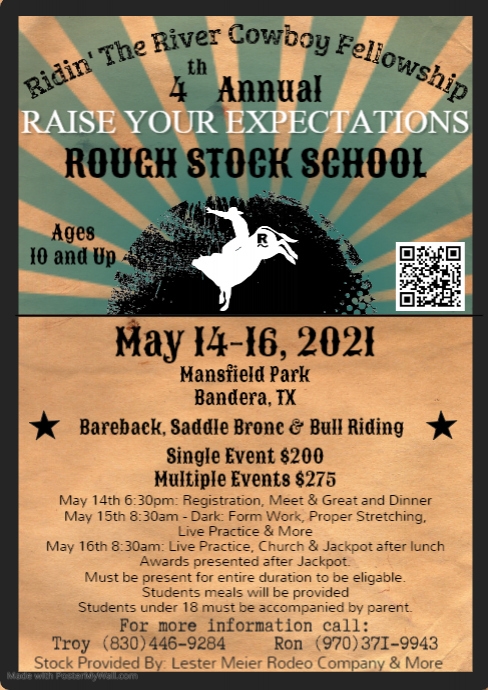 Copy of Copy of Template Rodeo Flyer | PosterMyWall