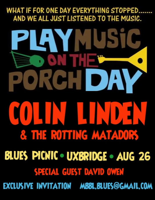 Colin Linden & The Rotting Matadors (2) | PosterMyWall