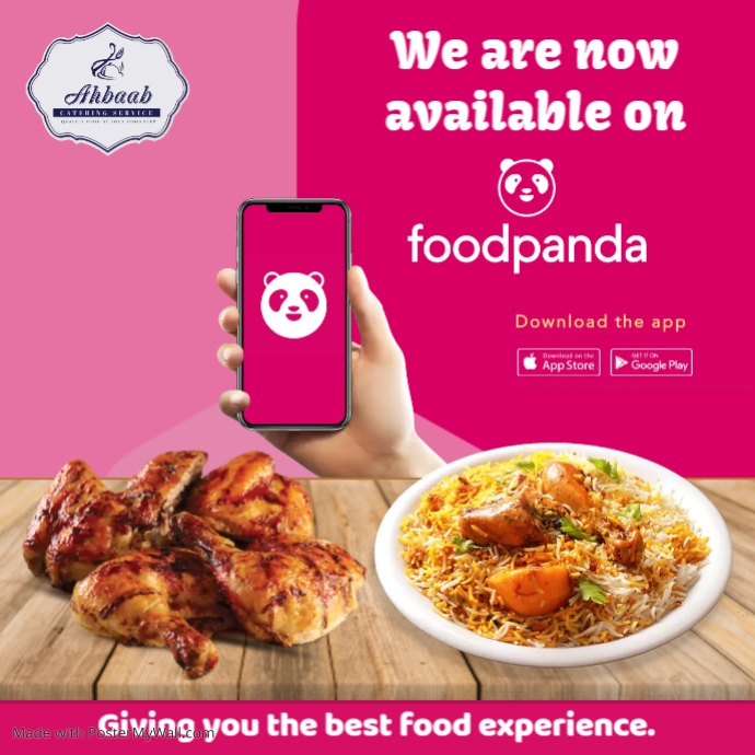 Food Panda | PosterMyWall