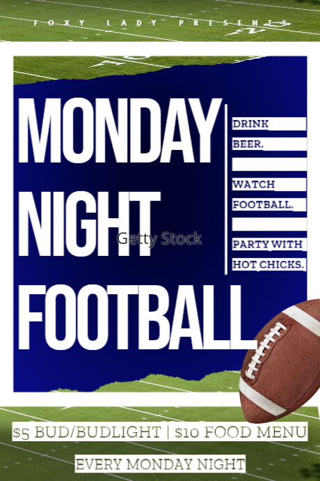 MNF | PosterMyWall
