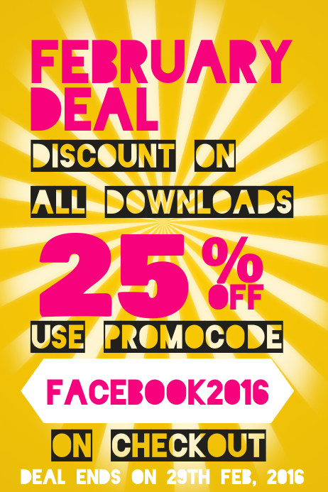 Discount Promotion Poster Template | PosterMyWall
