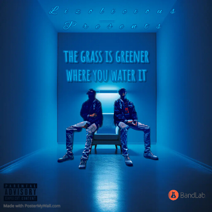 BLUE ROOM ALBUM MIXTAPE SONG COVER TEMPLATE | PosterMyWall