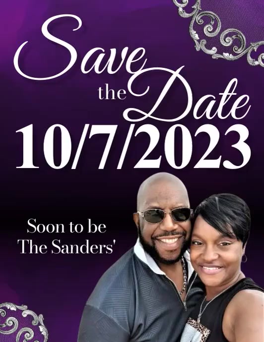 Save the Date - Sanders' 10/7/23 | PosterMyWall