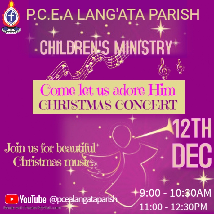 Copy of Christmas Concert Poster Template | PosterMyWall