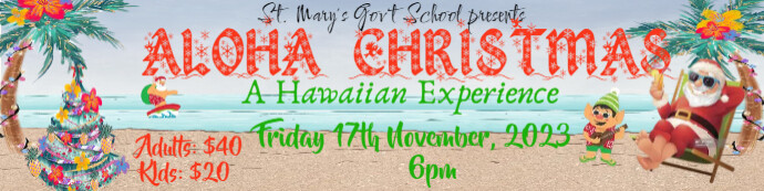 Tropical Christmas Greeting Card (1) | PosterMyWall