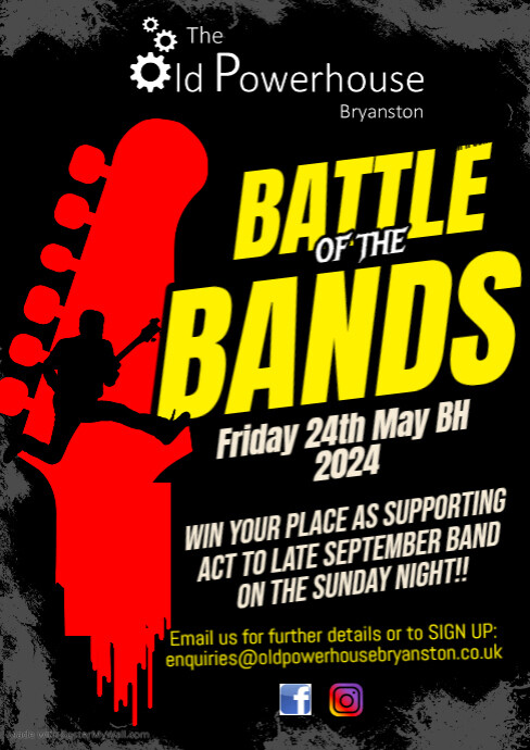Battle Of The Bands Poster | PosterMyWall