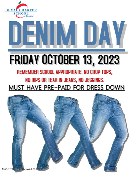 Denim Sale Flyer Template | PosterMyWall