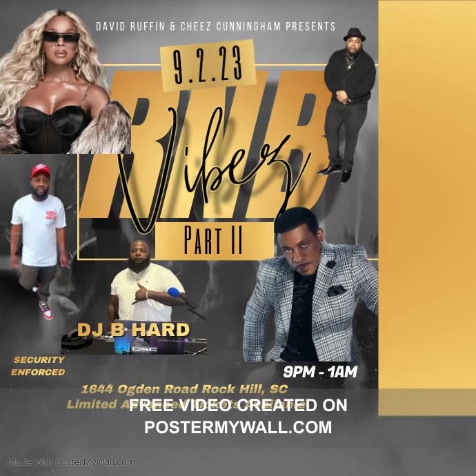 Copy of rnb Party flyer | PosterMyWall