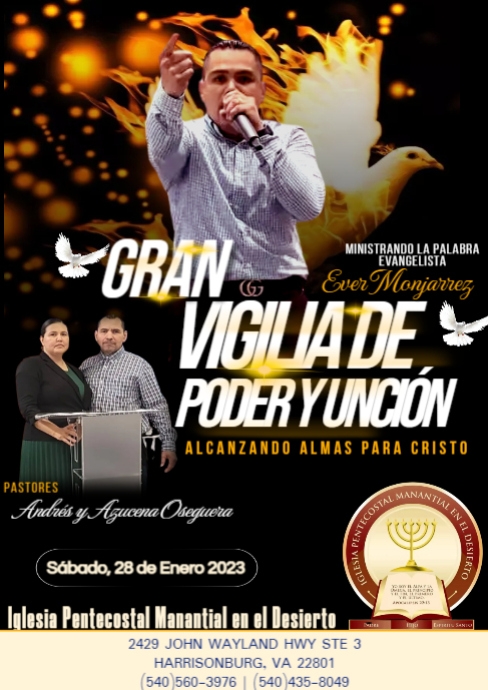 The Prophetic Service Flyer | PosterMyWall