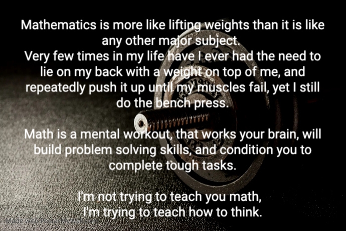 mathematical thinking | PosterMyWall