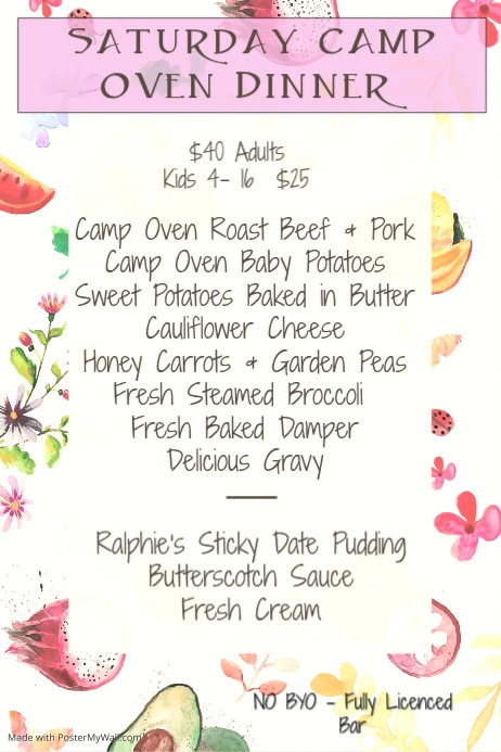 Copy of Simple restaurant menu poster - No image (2) | PosterMyWall