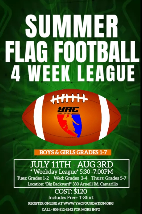 Football camp flyer | PosterMyWall