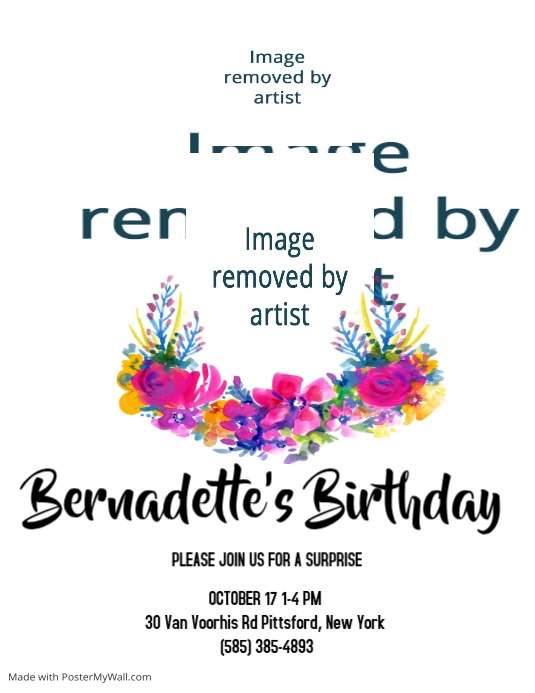 Copy of 7th birthday | PosterMyWall