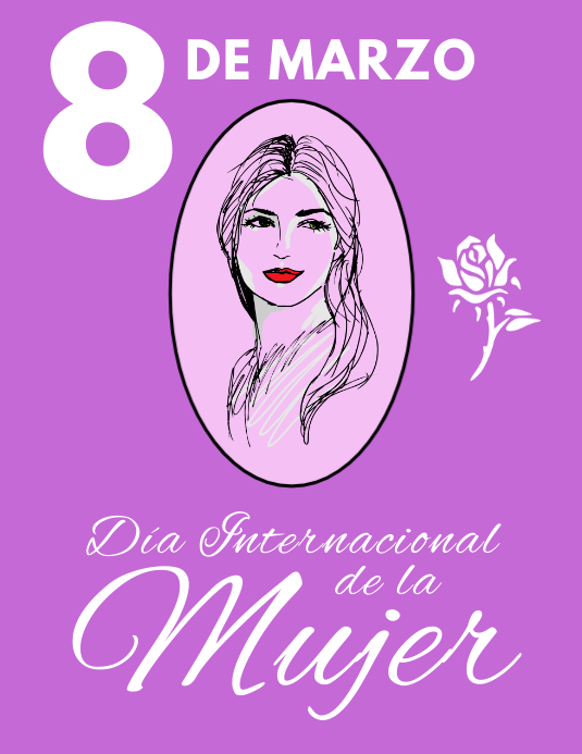8 de marzo Día Internacional de la Mujer Template | PosterMyWall