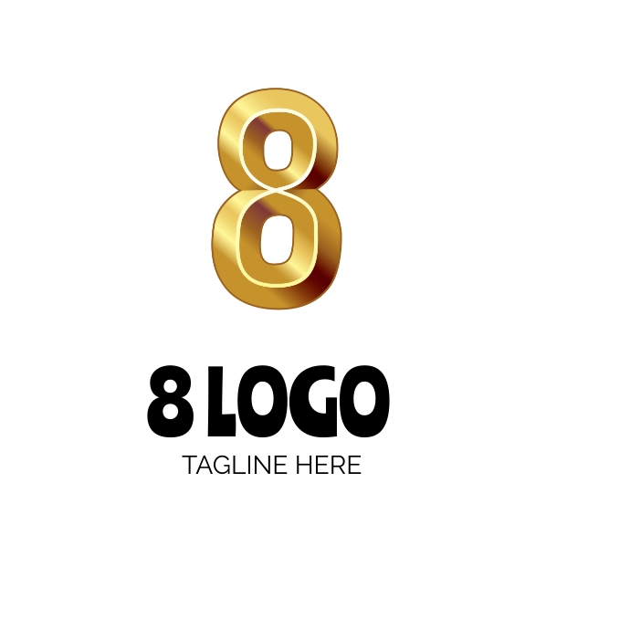 8 logo Template | PosterMyWall