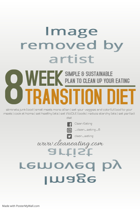 Copy of 8 week diet Plan ! | PosterMyWall