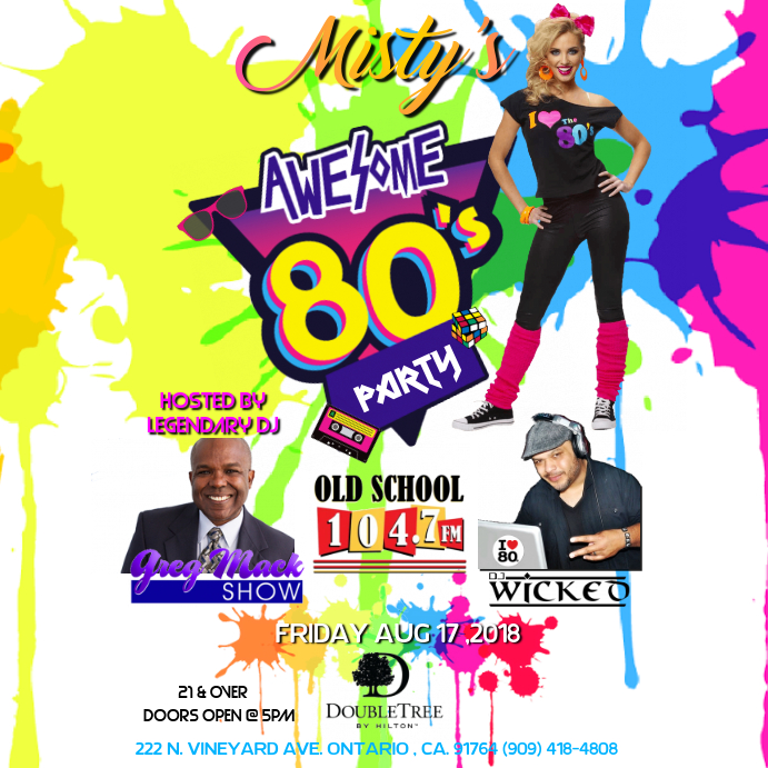 80's Flyer Template | PosterMyWall