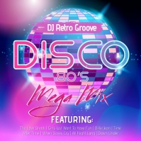 Retro 80s CD Cover Album Template | PosterMyWall