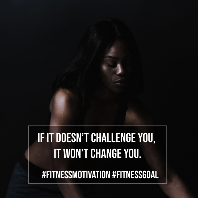 80 Fitness Motivation & Goals Template | PosterMyWall