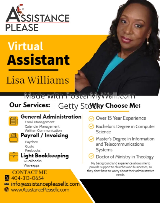 Assistpls flyer | PosterMyWall