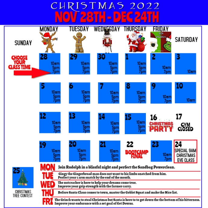 Copy of 2022 CALENDAR | PosterMyWall